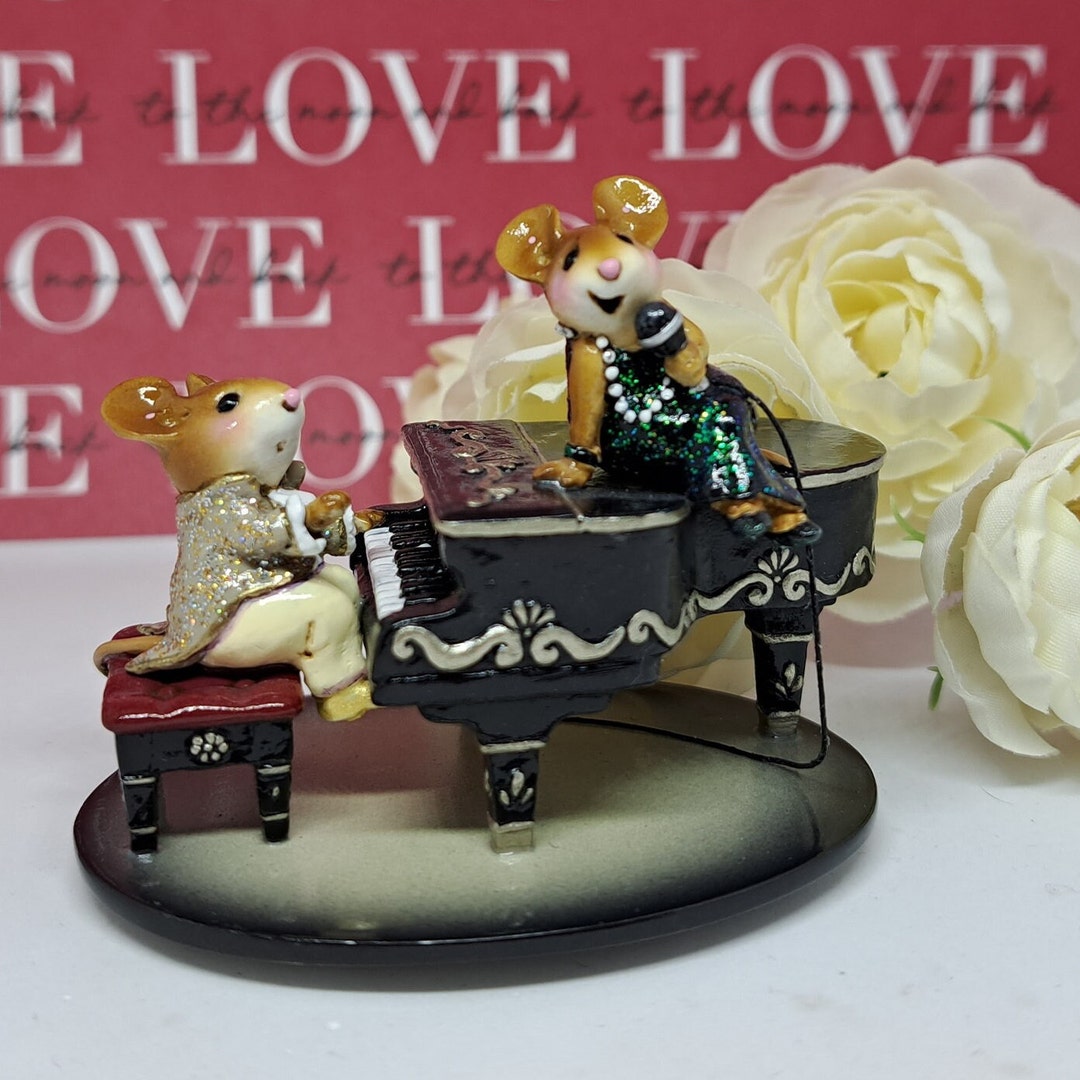 Wee Forest Folk M-334 in the Spotlight, Miniature Mouse Figurine at the ...