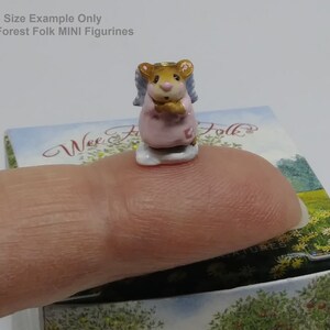 Wee Forest Folk M-33m MINI Chris-mouse, Micro Christmas Figurine, Just ...