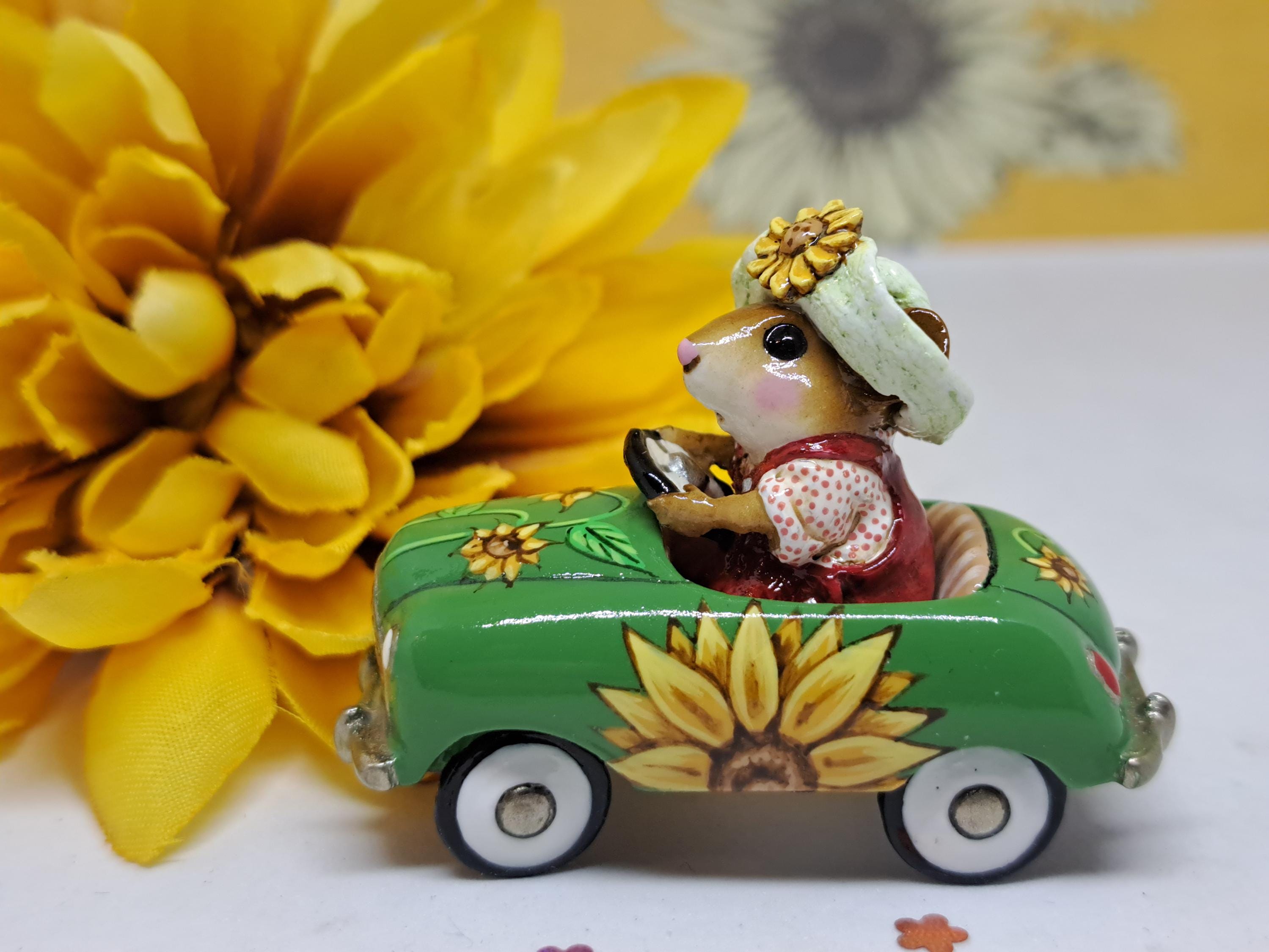 Wee Forest Folk M-270s4 Summer Sunflower Pedal Pusher, Limited Edition ...