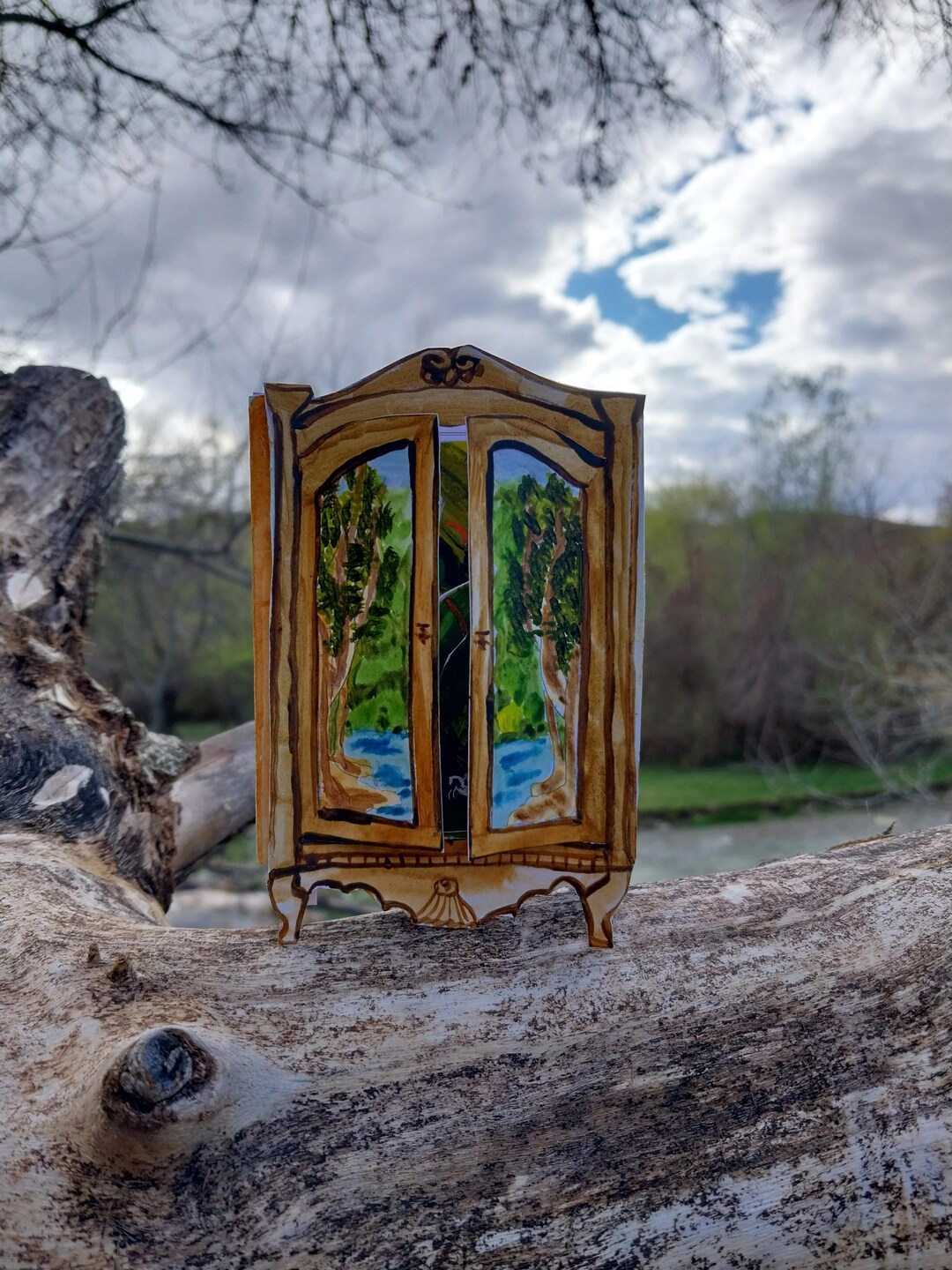 Mini Paperart Wardrobe, Papercraft, Visual Story Telling, Picture Book ...