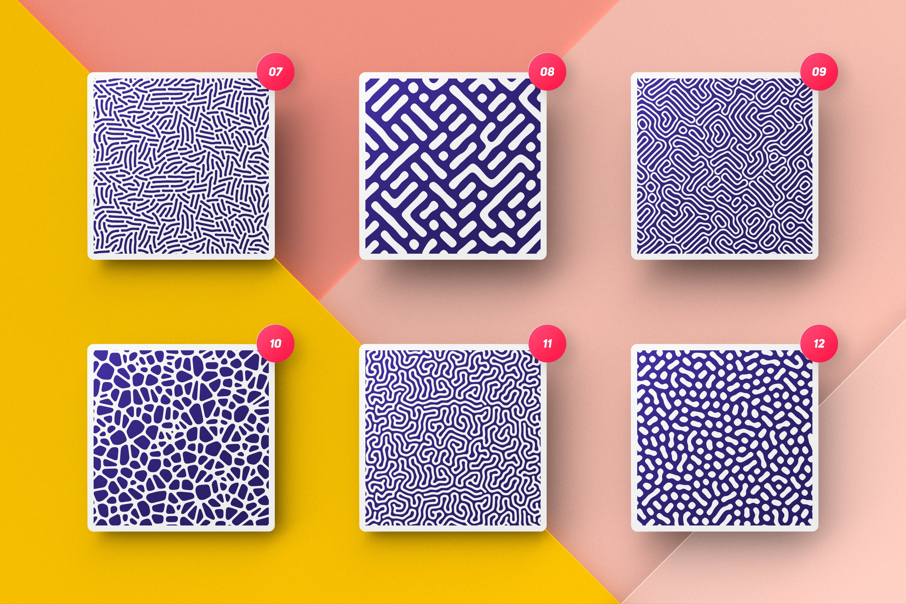 Organic Patterns - 120 Textures and Brushes Collection - Etsy