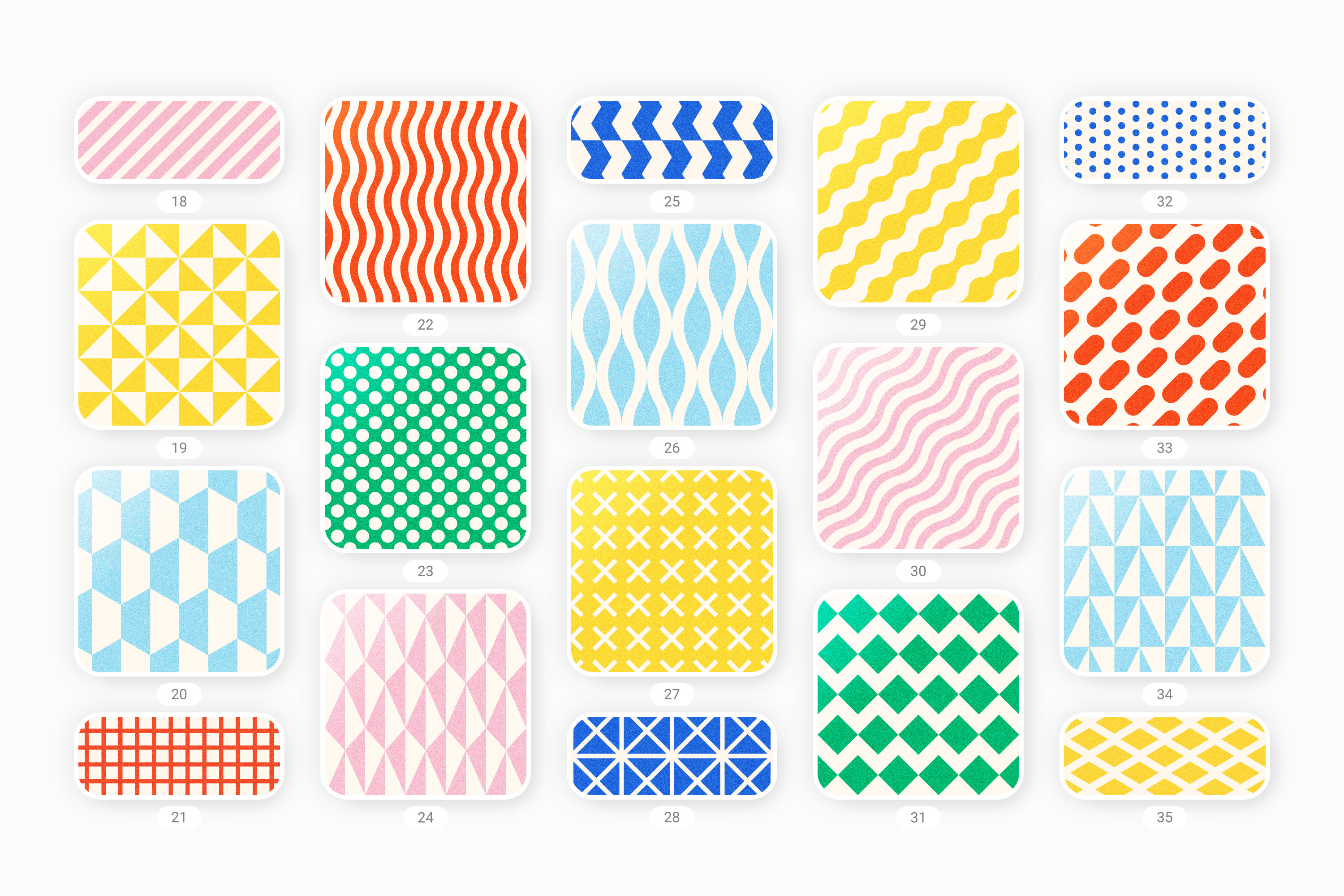 Essential Geometric Seamless Patterns Collection - Etsy