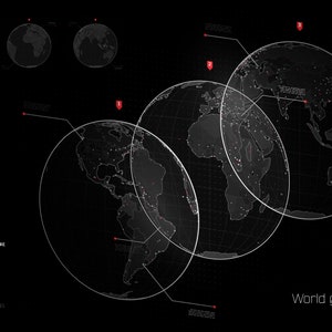 Futuristic UI Kit – 200 Design Elements - Etsy