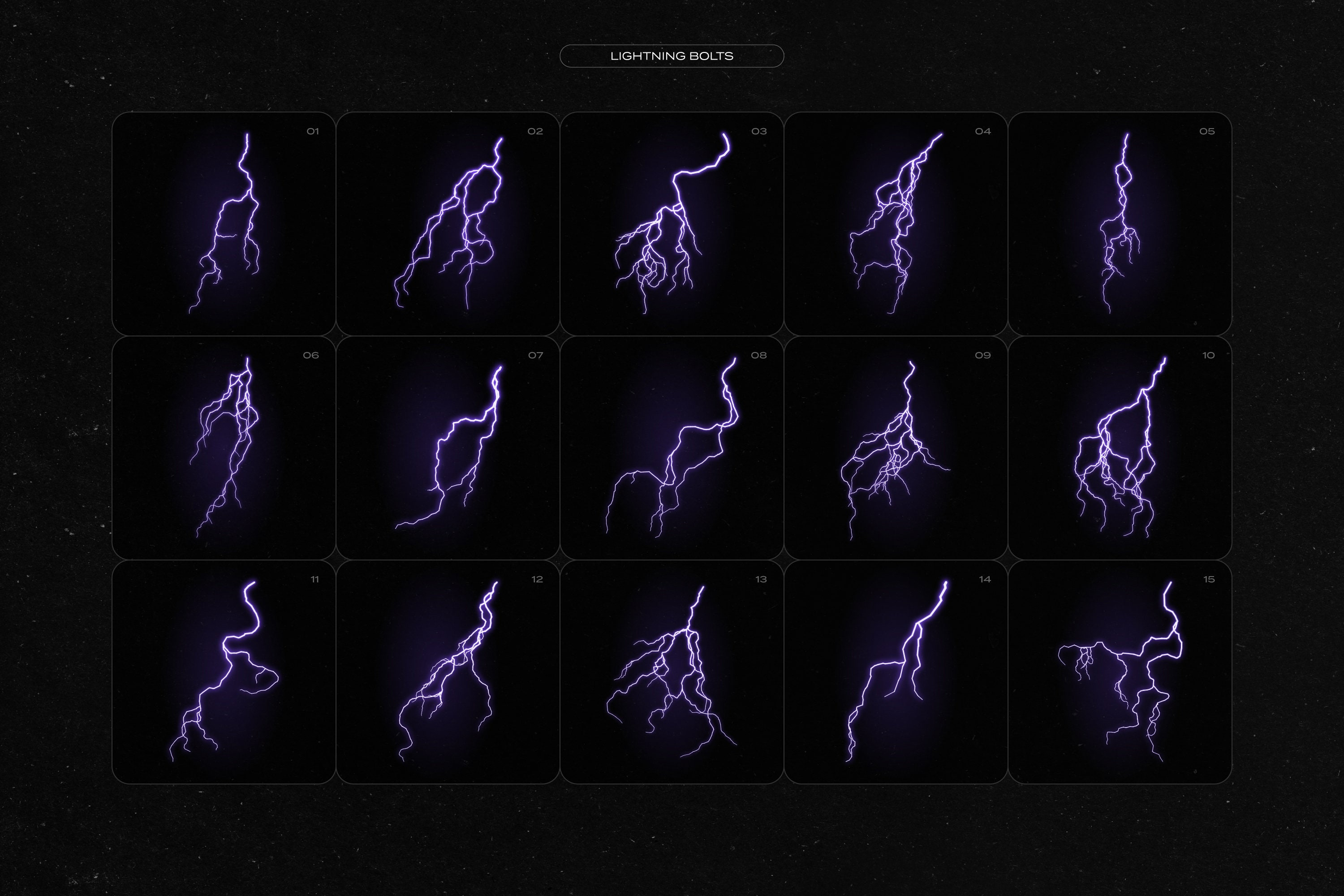 Lightning Bolts & Lens Flares Bundle - Etsy