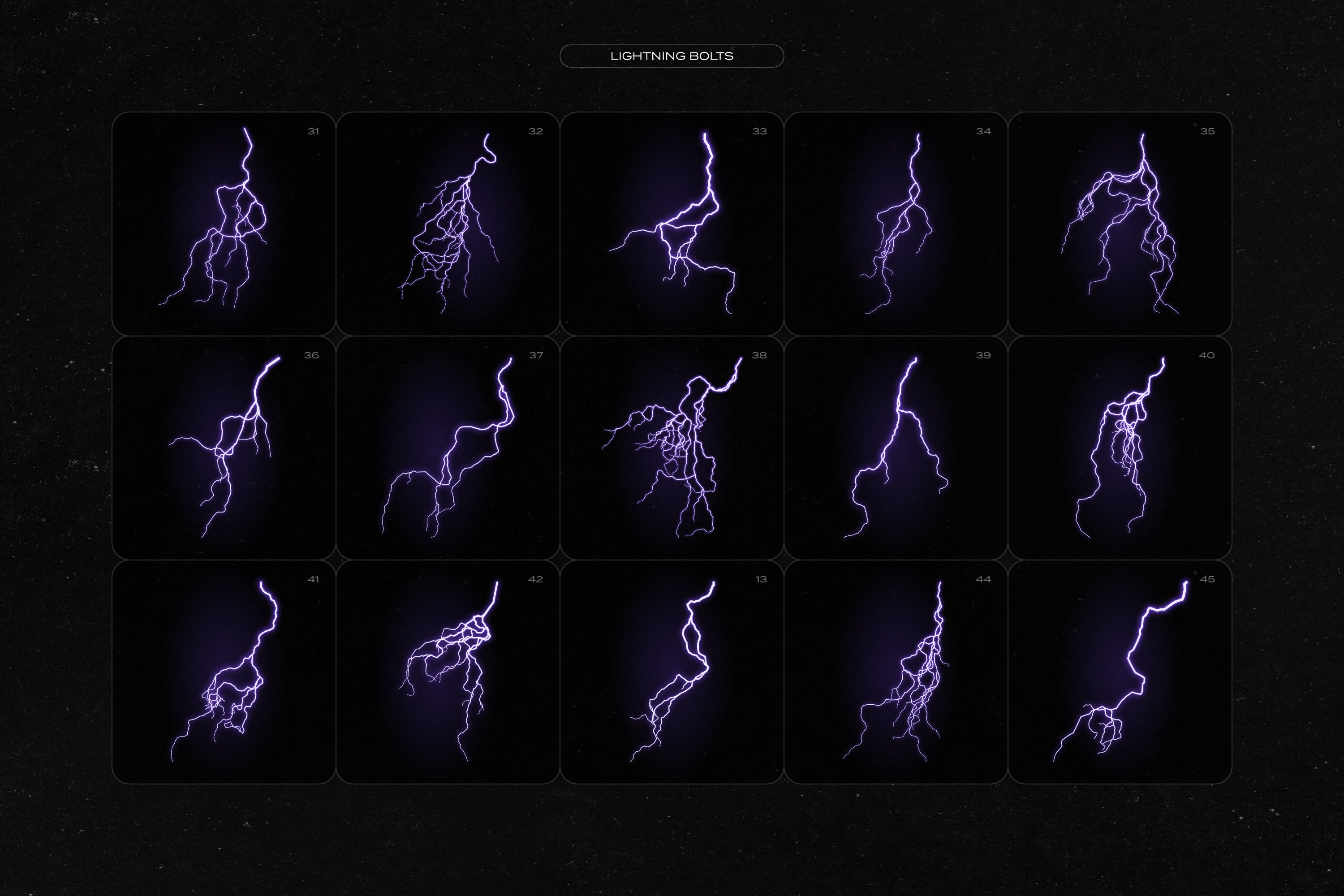 Lightning Bolts & Lens Flares Bundle - Etsy