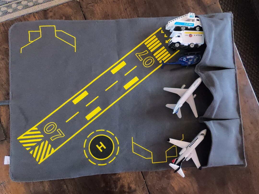 Airplane Playmat-creative Playmat airplane Playset - Etsy
