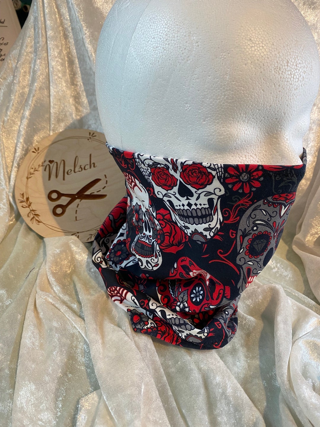 Multifunctional Scarf, Tube Scarf, Face Scarf, Bandana, Mouth and Nose ...