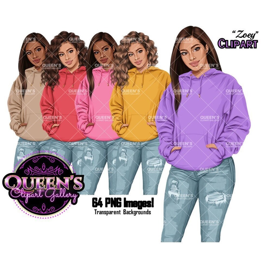 Denim Jeans Girl, Jeans Girl Clipart, Fashion Girl Clipart, Teenager ...