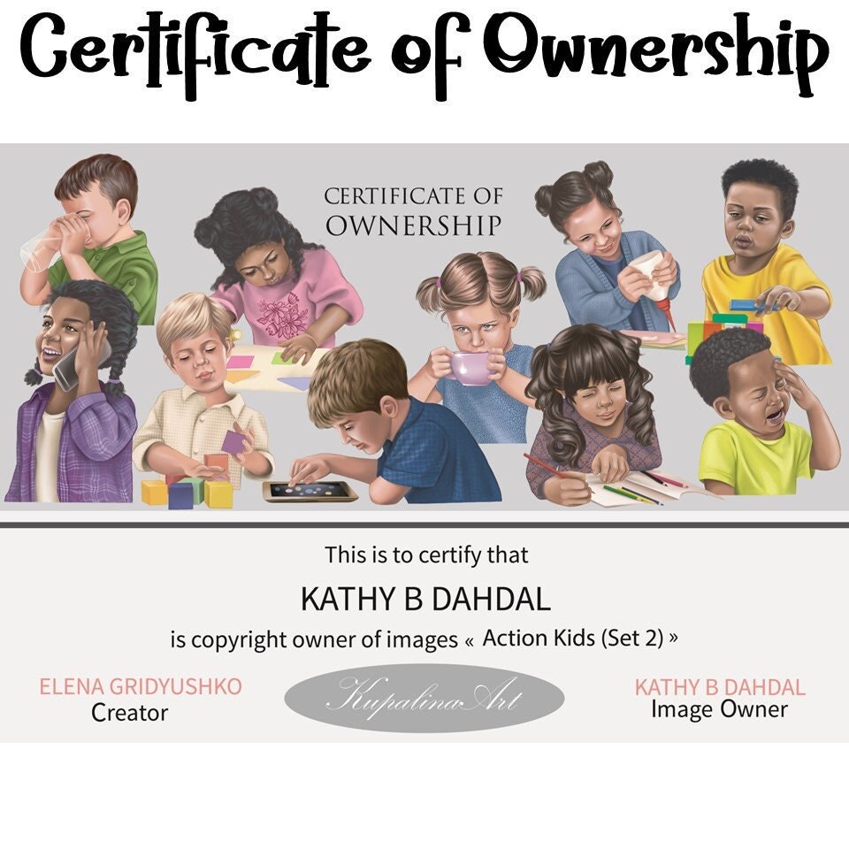 Action Kids Clipart, Kids in Action Clipart, Elementary Students ...