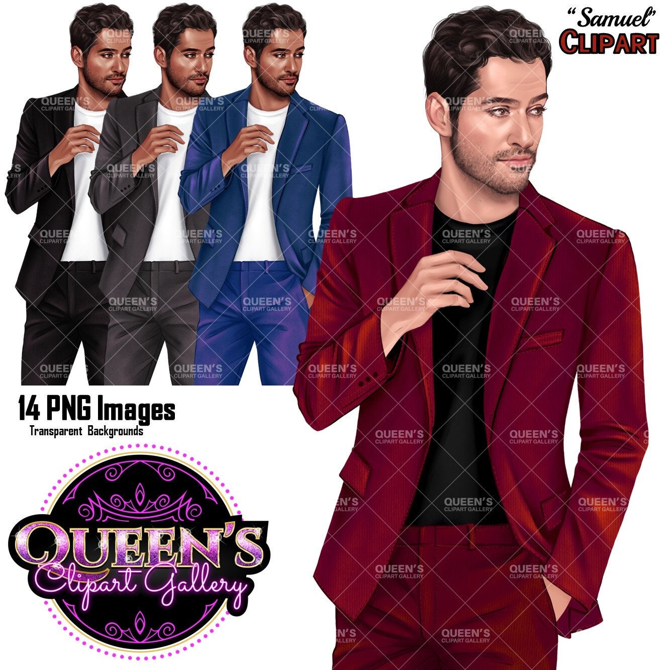 Man Clipart Business Man Clipart Boyfriend Clipart Casual - Etsy