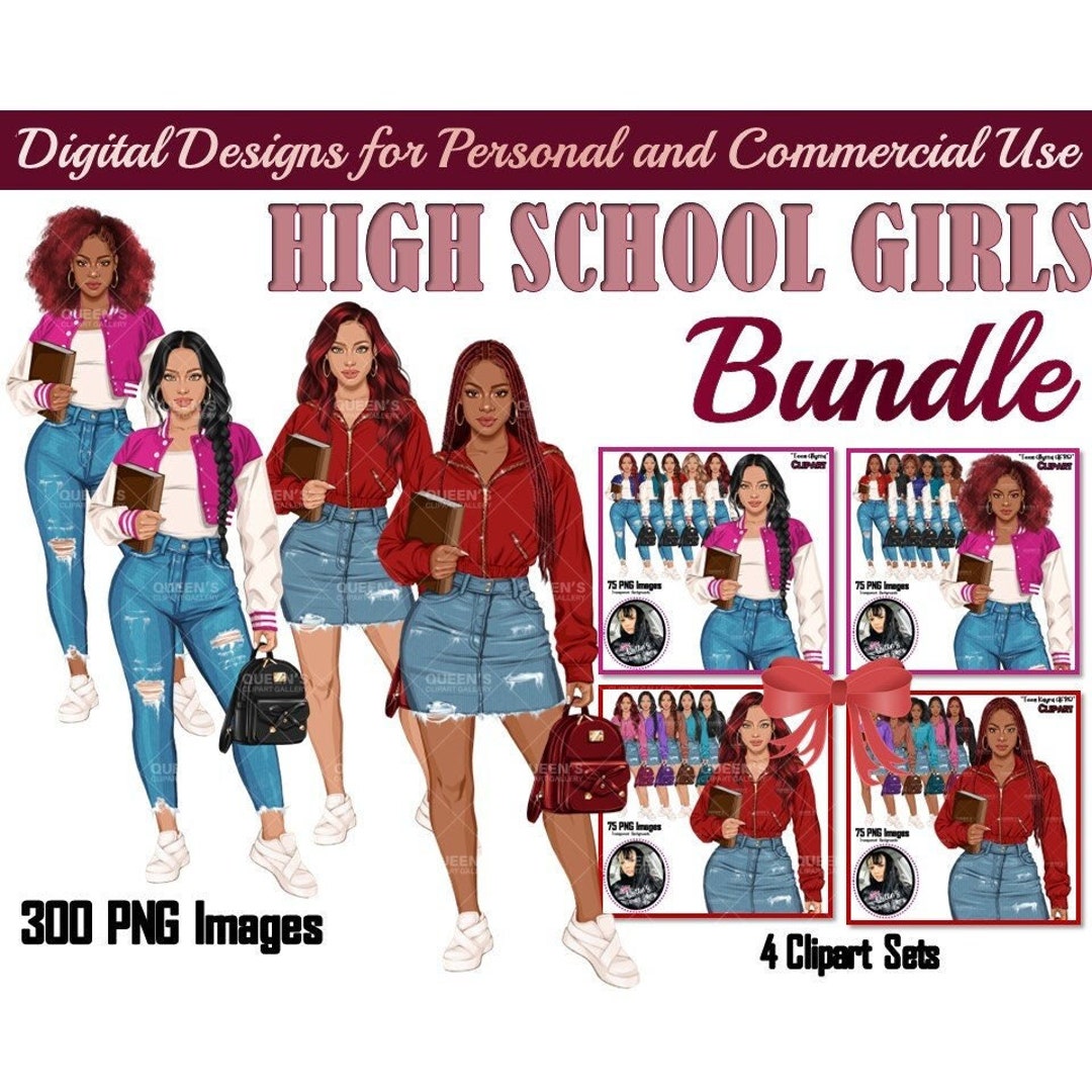 Denim Jeans Girl, Jeans Girl Clipart, Teenager Clipart, Fashion Girl ...