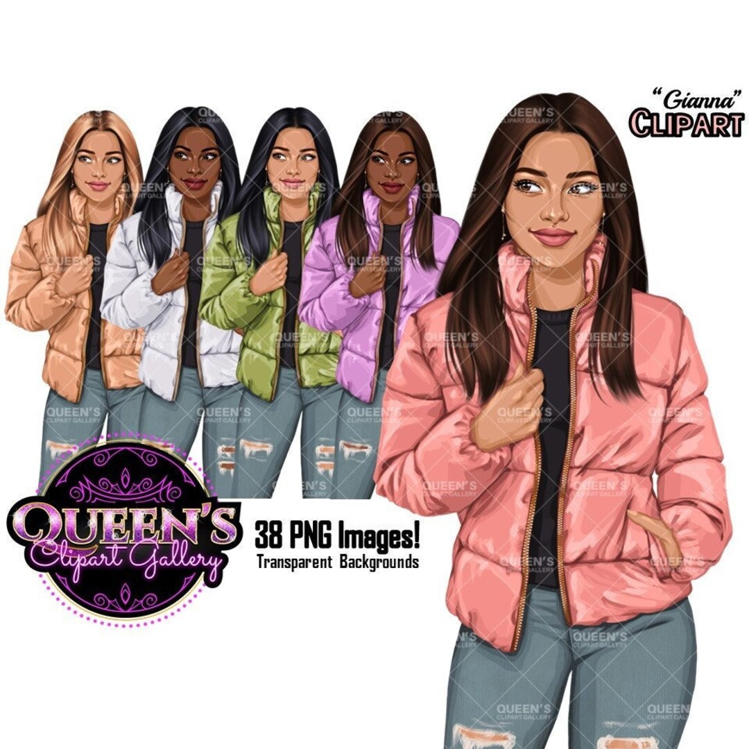 Denim Jeans Girl, Jeans Girl Clipart, Teenager Clipart, Fashion Girl ...