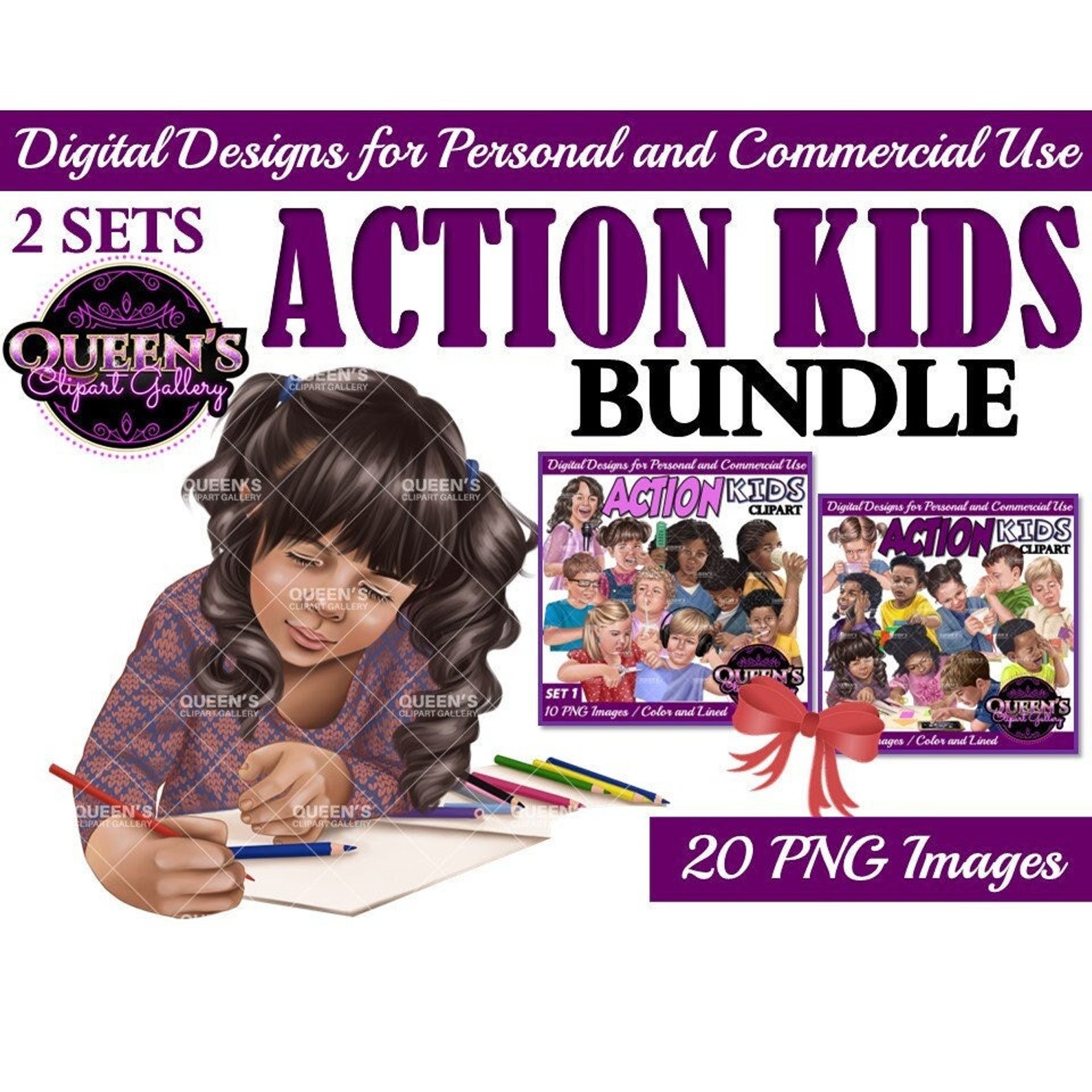 Action Kids Clipart, Kids in Action Clipart, Elementary Students ...