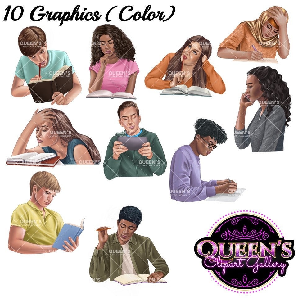 Teen Clipart, Students, Clipart Teens, Teenagers, Back to School ...