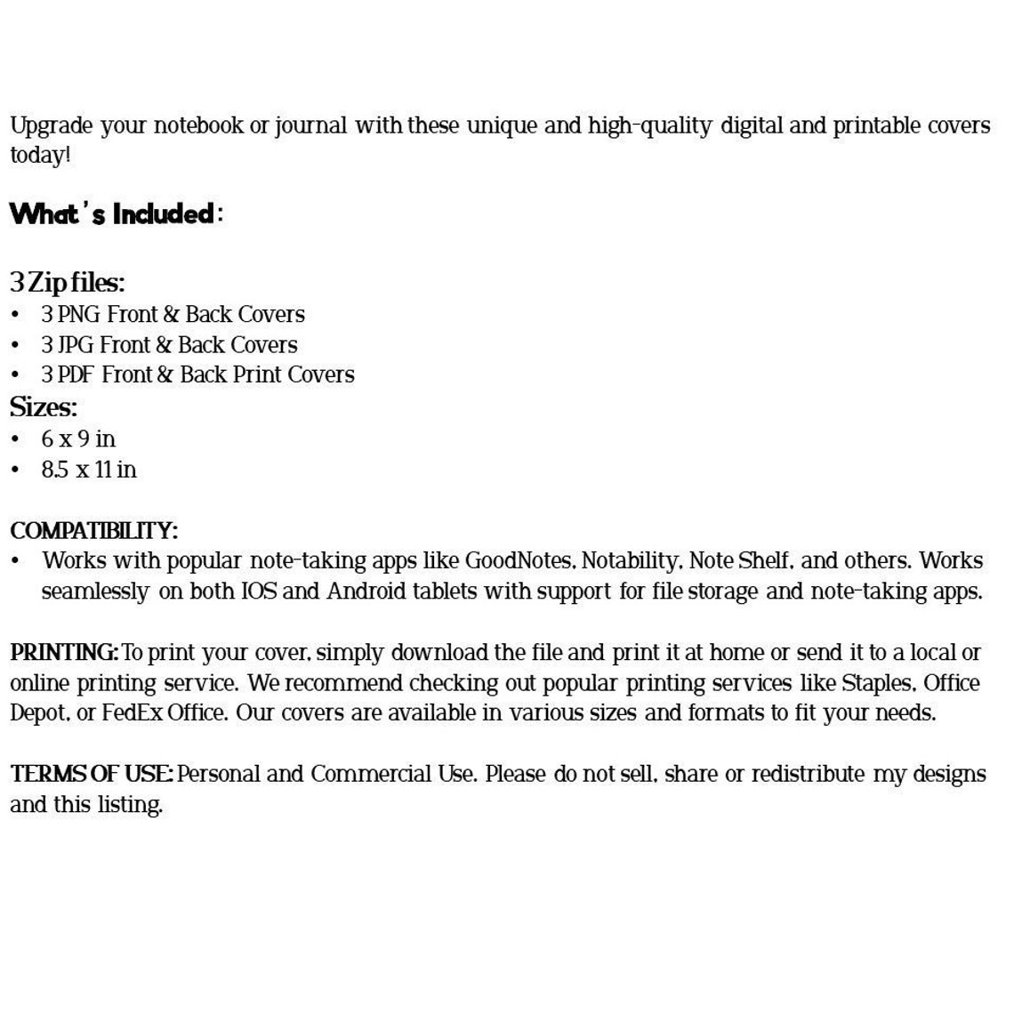 Digital and Printable Journal Cover Planner Cover Girl Planner Notebook ...