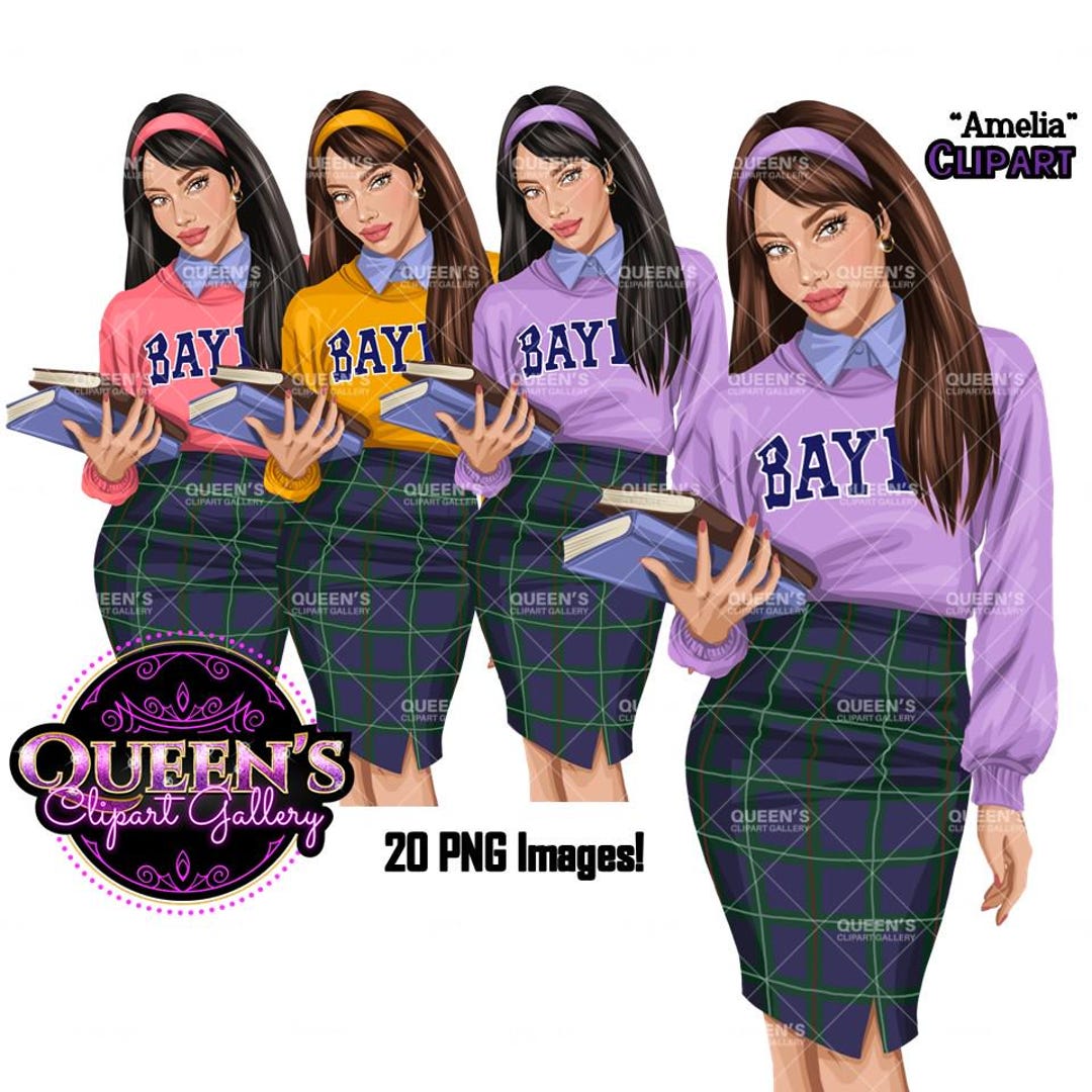 School Girl Png, Female Teen Clipart, Teenager Girl Clipart, Teen ...