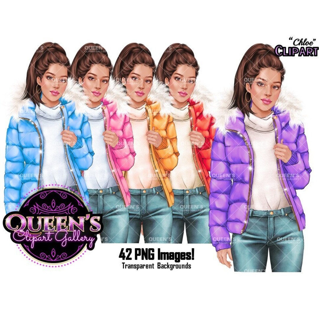 Denim Jeans Girl, Jeans Girl Clipart, Teenager Clipart, Fashion Girl ...