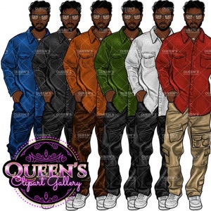 Man Clipart, Handsome Man Clipart, Boyfriend Clipart, Casual Man ...