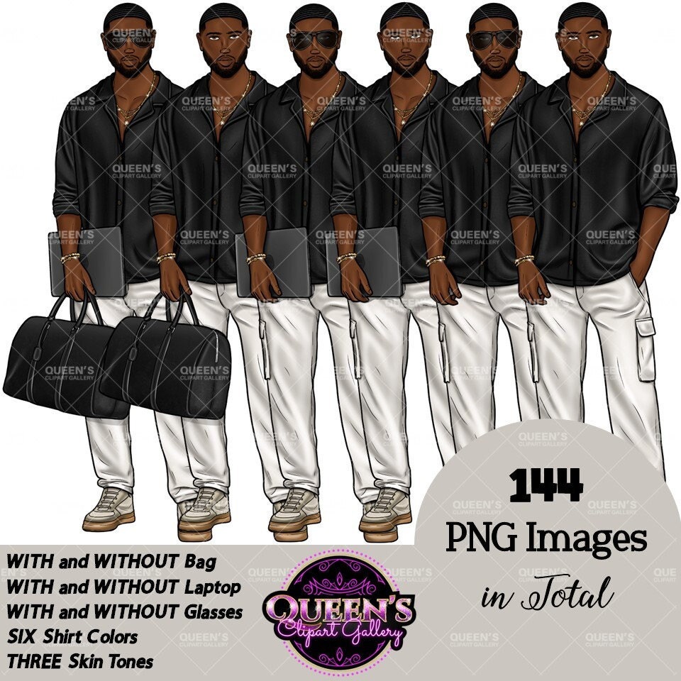 Man Clipart, Handsome Man Clipart, Boyfriend Clipart, Casual Man ...