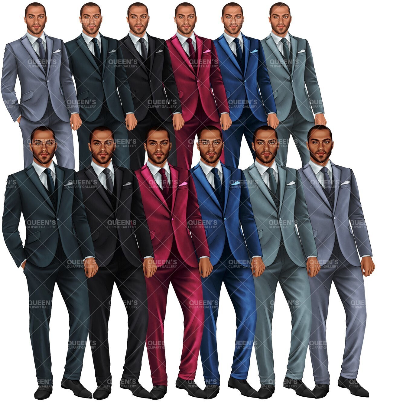 Man Clipart Business Man Clipart Boyfriend Clipart Casual - Etsy