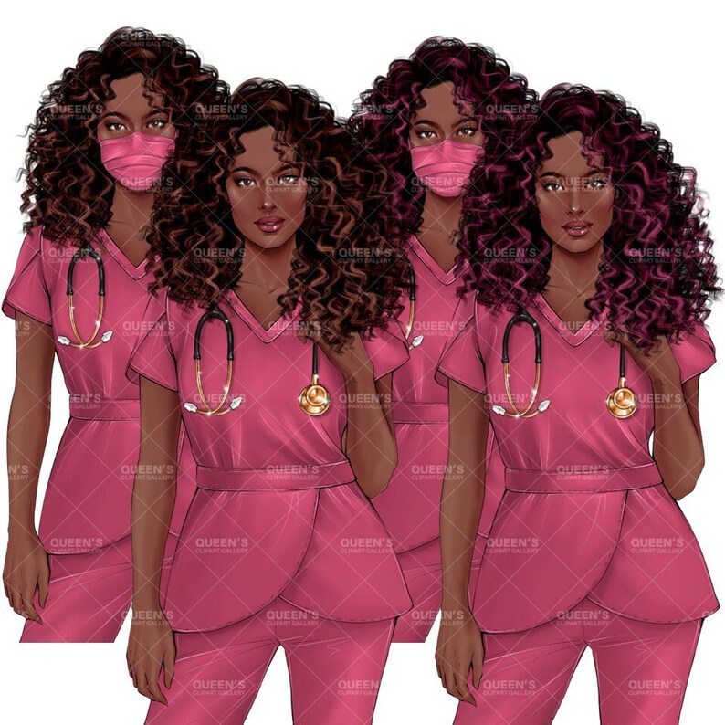 Healthcare Clipart Nurse Clipart PNG Doctor Nurse Clipart - Etsy