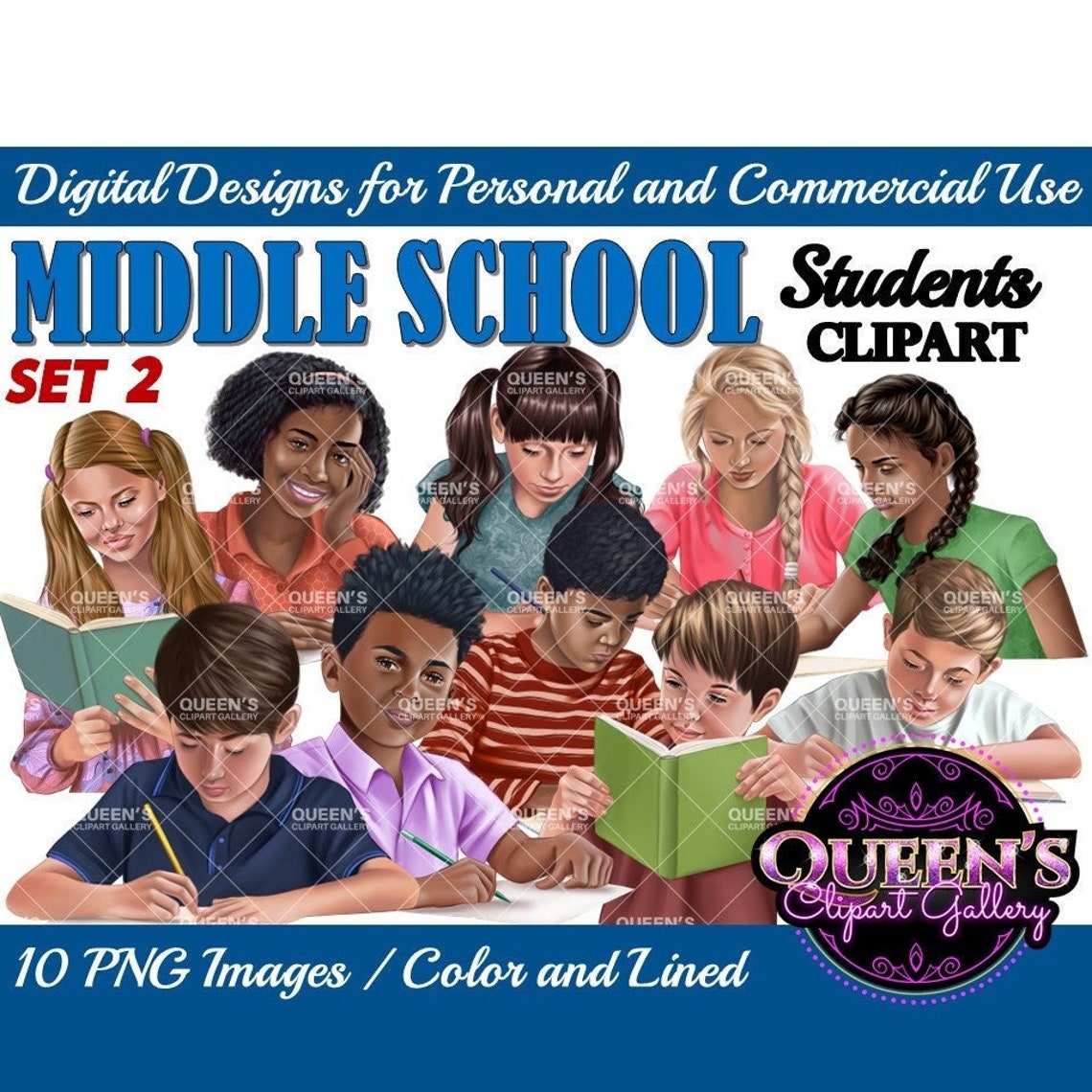 Middle School Students, Teenagers Clipart, Teen Clipart, Adolescents ...