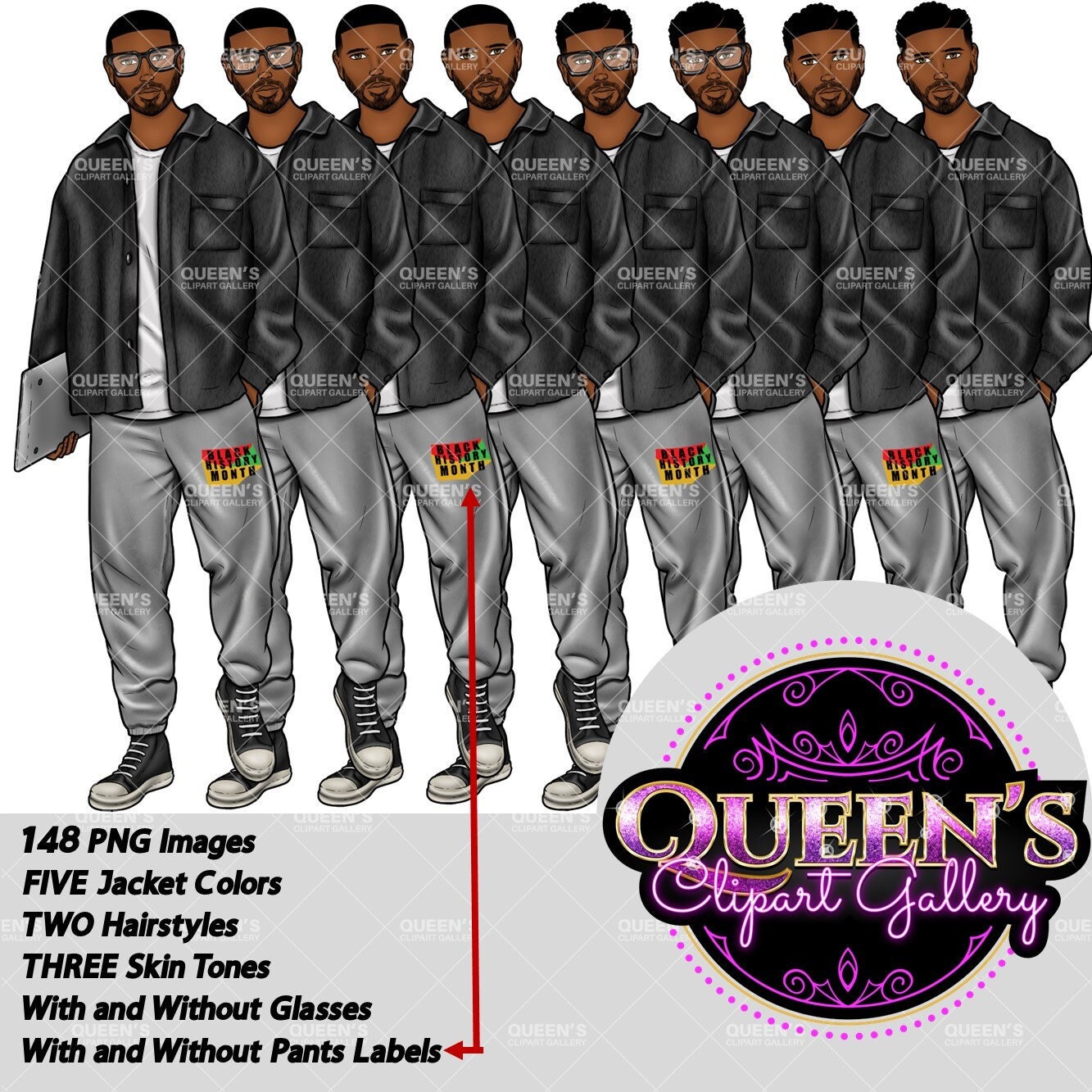 Man Clipart, Handsome Man Clipart, Boyfriend Clipart, Casual Man ...