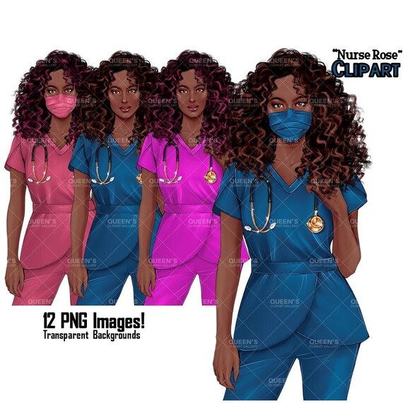 Healthcare Clipart Nurse Clipart PNG Doctor Nurse Clipart - Etsy