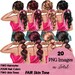 Back View Clipart, Back Turned, Fashion Girl Clipart, Fashion ...