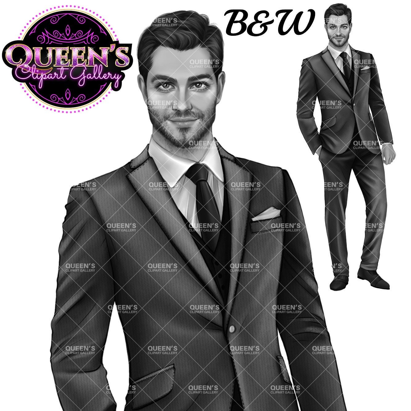 Man Clipart Business Man Clipart Boyfriend Clipart Casual - Etsy