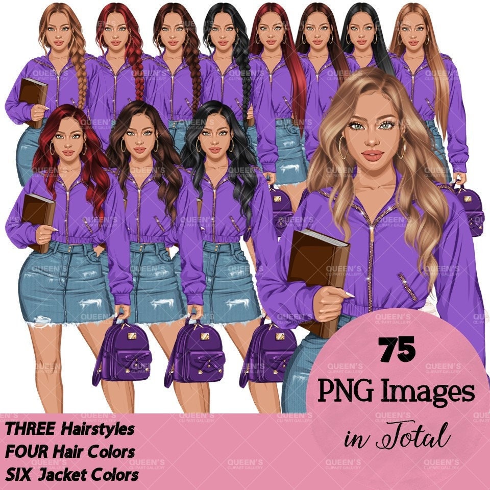 Denim Jeans Girl, Jeans Girl Clipart, Teenager Clipart, Fashion Girl ...