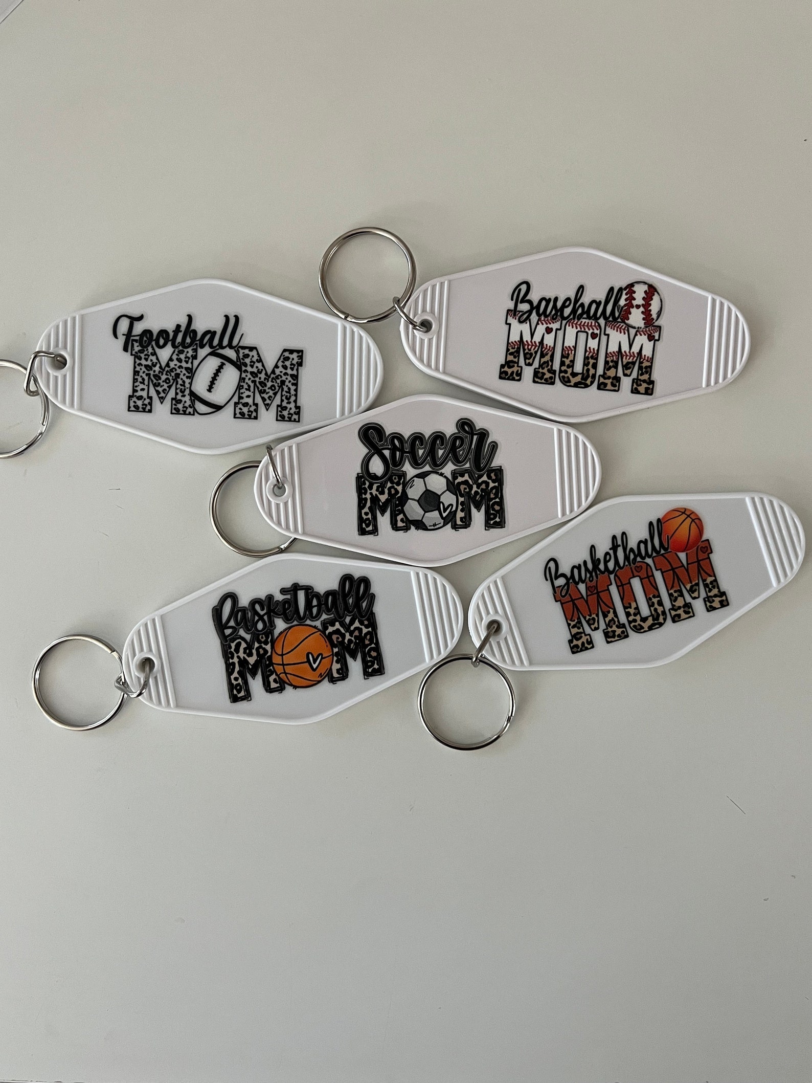 Sports Mom Motel Keychains Unique Gift for Moms, Teachers, Friends ...