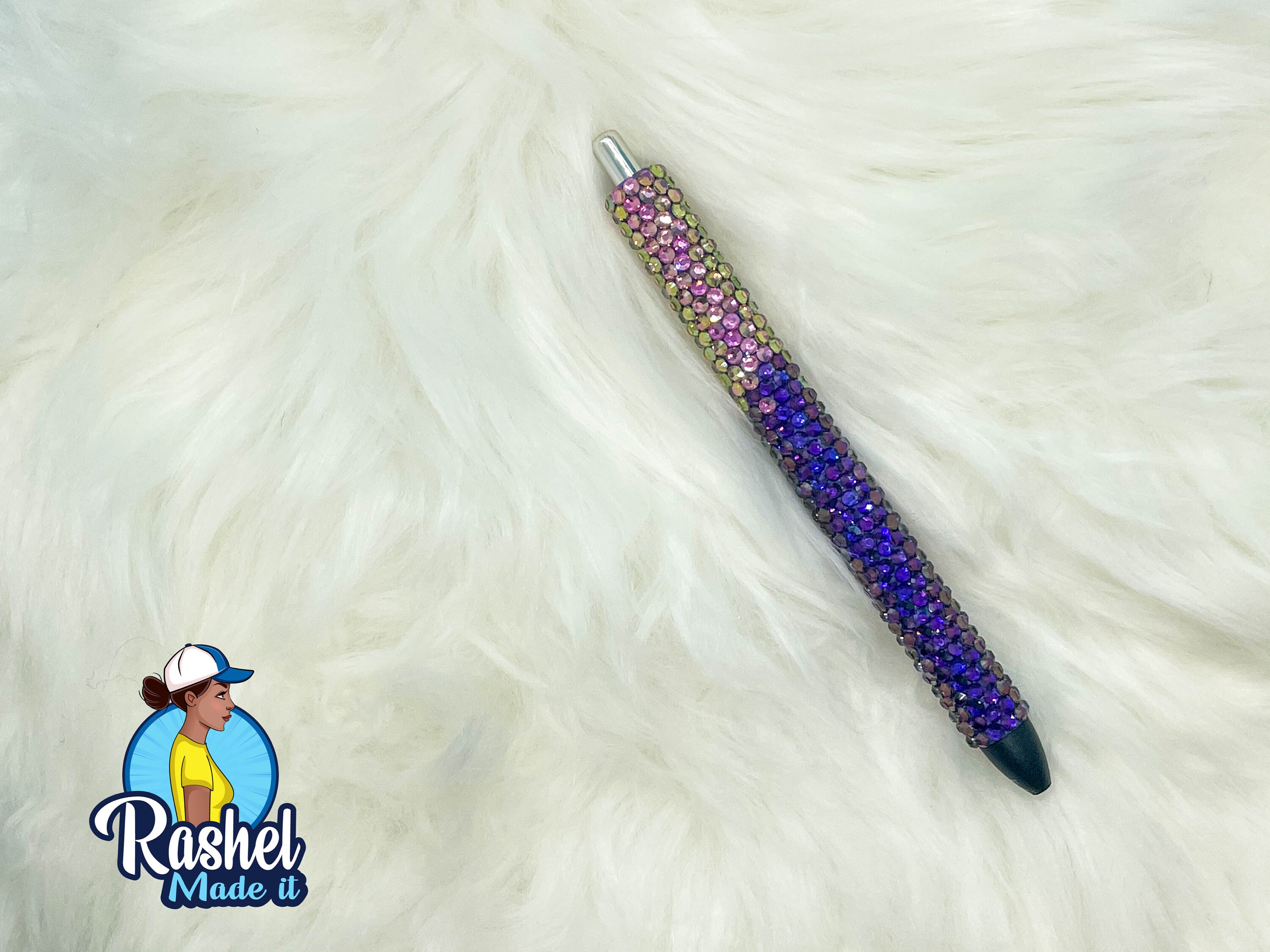 RHINESTONE PEN BLING Pen Handmade Ombre Bling Rhinestone | Etsy