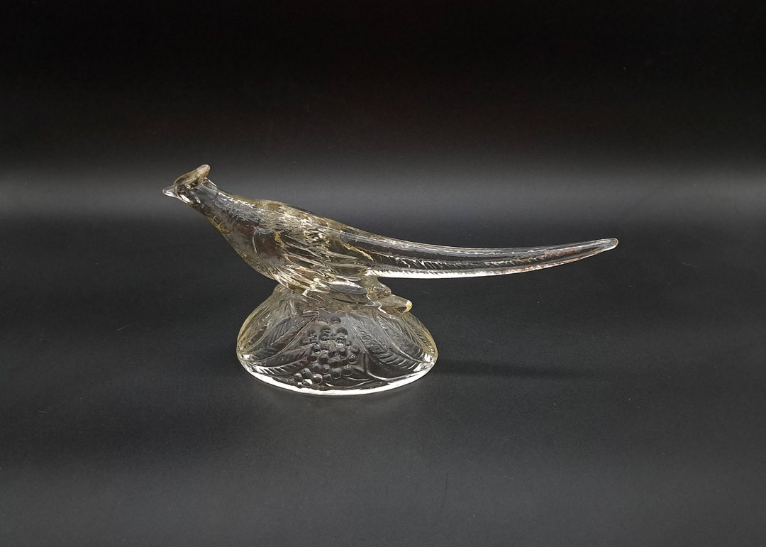 Glass Jaybird Statue by K.R. Haley Glass Company - Etsy