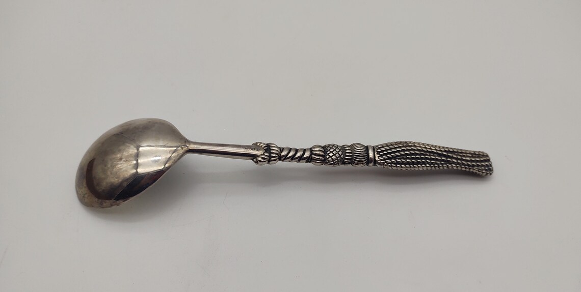Silea Silverplate Salad Service Spoon and Spork With Box - Etsy