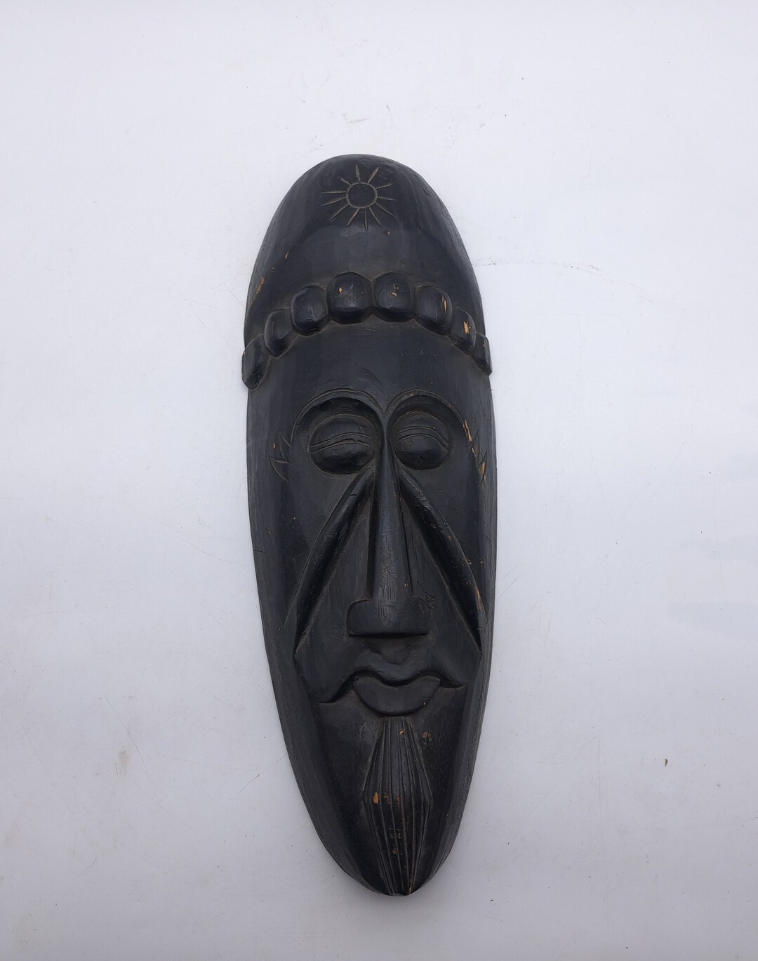 Carved Wood African Wall Mask - Etsy