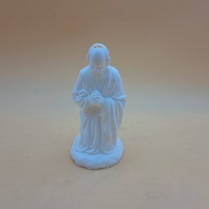 Creche Figurines for A Nativity Scene unpainted Plaster Statues - Etsy ...