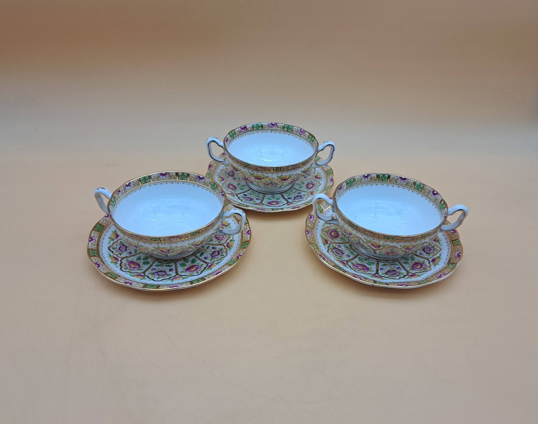 Royal Albert Court Double Handed Cups 7971 - Etsy