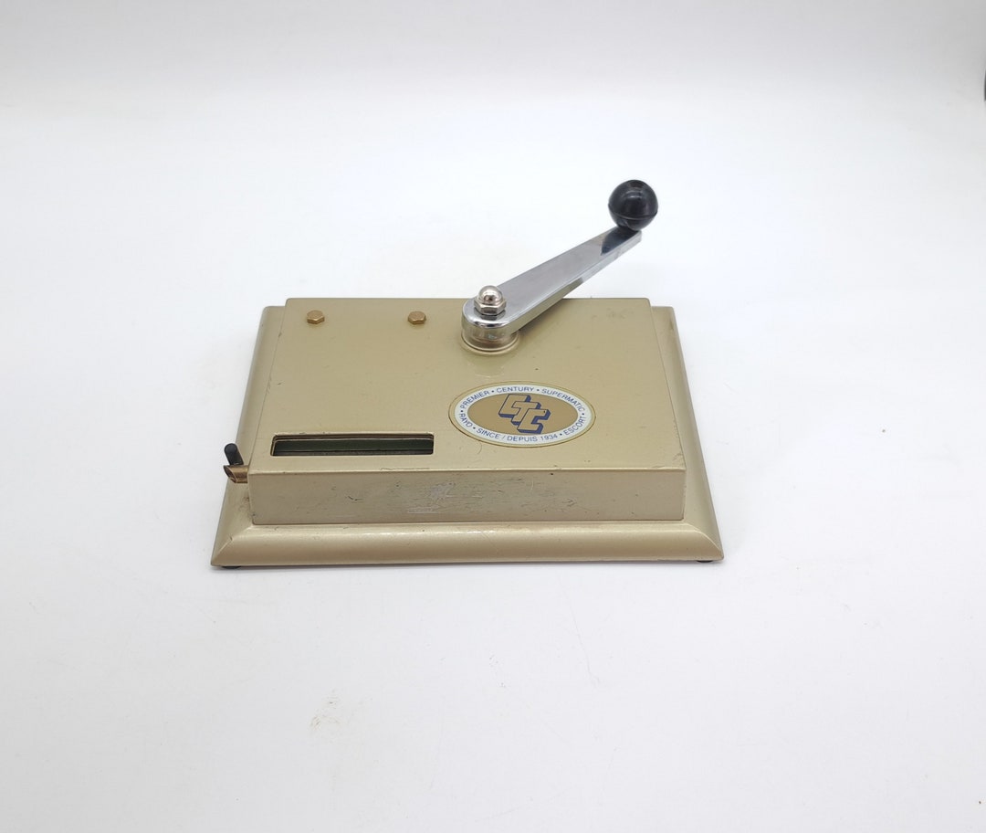 Cigarette Rolling Machine Premier Supermatic by the Central Tobacco Mfg ...