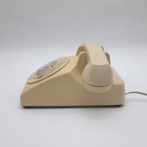 Vintage Beige Rotary Telephone NE-500 - Etsy