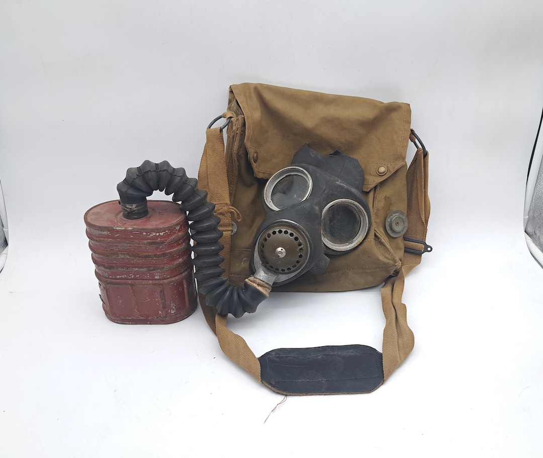 WWII Mark V Gas Mask & Mark VII Bag Canadian/british Army - Etsy Canada