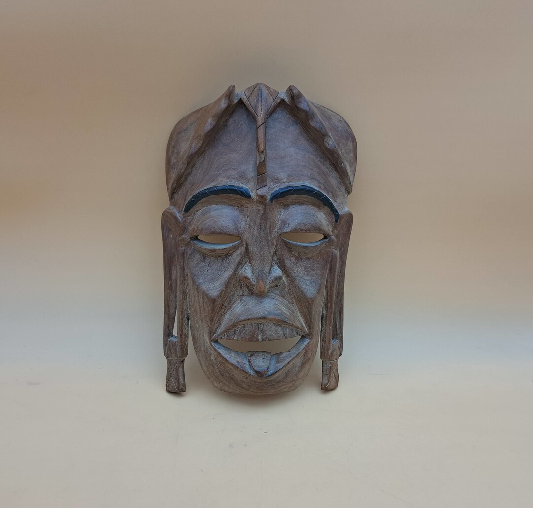 Kenyan African Tribal Mask - Etsy