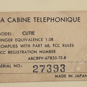 Vintage French Style Retro Rotary Telephone cutie - Etsy