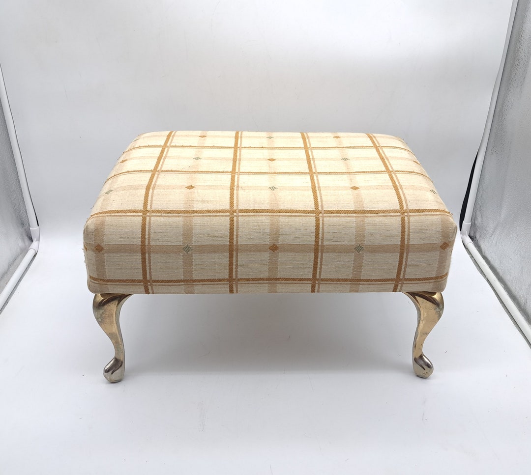 Vintage Footstool - Etsy