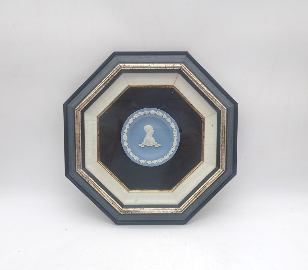 Vintage Framed Cameo Prince Charles Royal Wedding Wegwood - Etsy