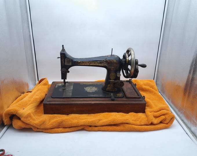 Singer Sewing Machine Antique 1906 Model 15K - Etsy