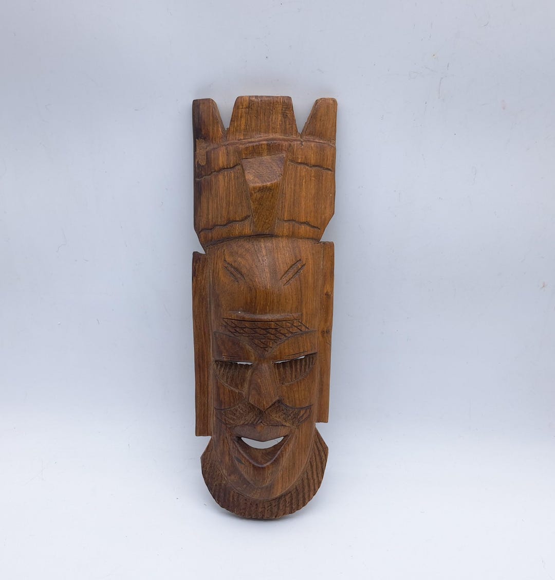 Wood Tribal African Wall Mask - Etsy
