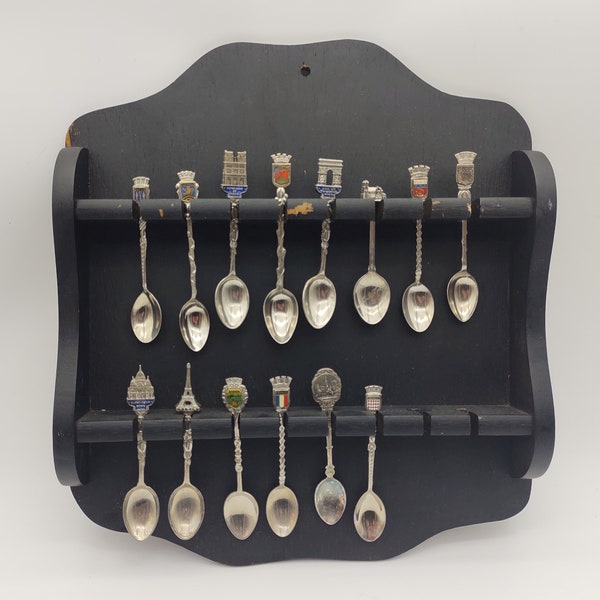 Wooden Souvenir Spoon Rack - Etsy