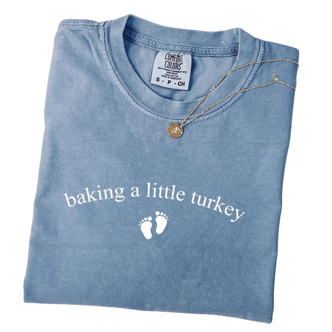 Comfort Colors® Fall Maternity Shirt, Baby Bump Holiday Tee, Baking a ...