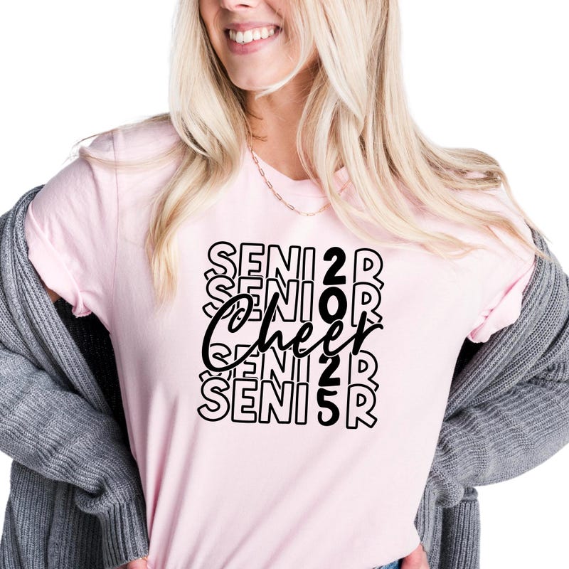 Senior Cheer Shirt - Etsy